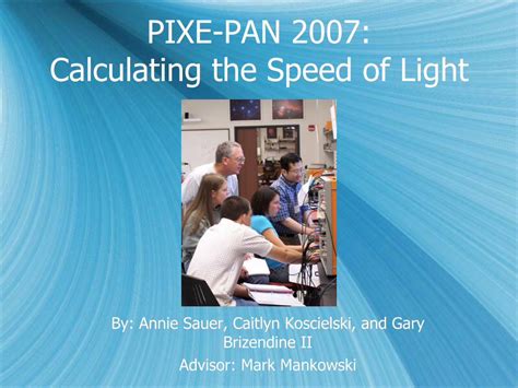 PDF Calculating The Speed Of Light DOKUMEN TIPS