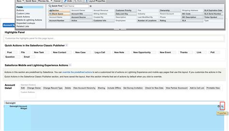 Add Gainsight Nxt Widgets To Salesforce Pages Gainsight Inc