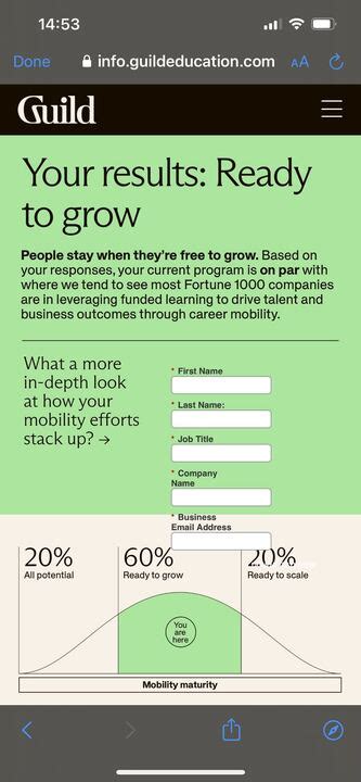 Career Mobility Assessment