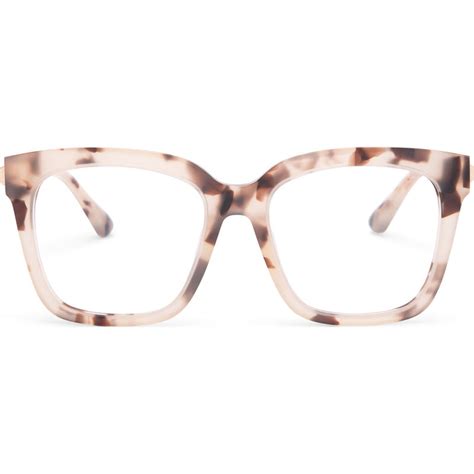 Diff Eyewear Bella Blue Light Glasses Cream Tortoise Sportique