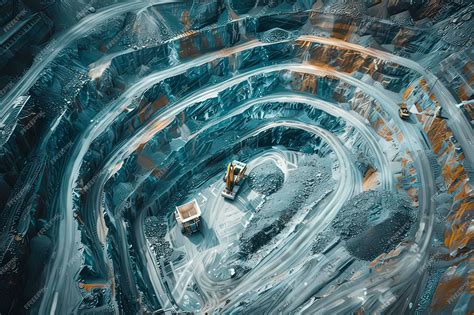 Premium Photo Excavators Are Mining Ore In Mines Ai Technology Generated Image