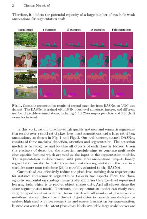 DASNet Reducing Pixel Level Annotations For Instance And Semantic Segmentation DeepAI