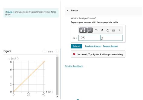 solved part a figure 1 shows an object s acceleration