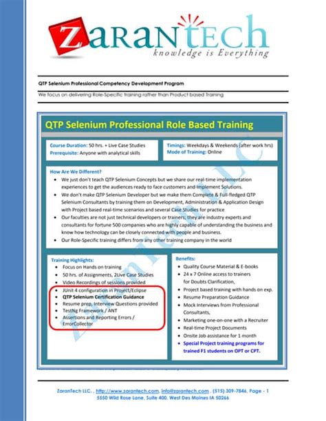 Qtp Selenium Pdf