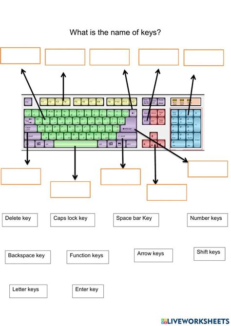 Keys And Keyboa Free Interactive Worksheets 2188809