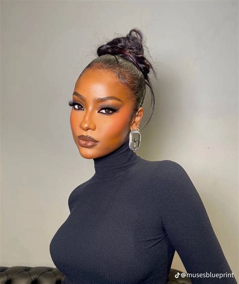 Pin By Blue On Makeup Dark Skin Makeup Makeup Inspiration Glamour