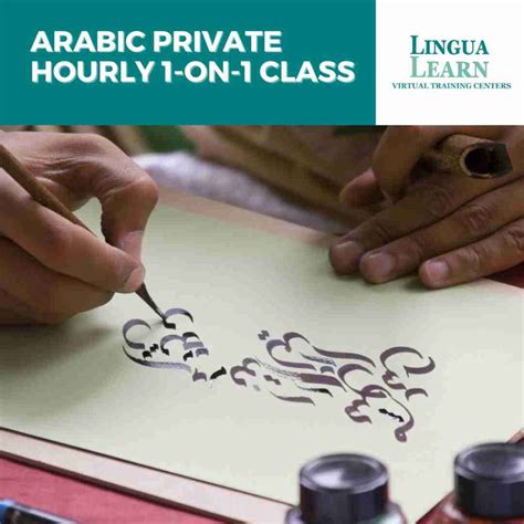 Arabic Private Hourly 1 On 1 Class Lingua Learn Malaysia Language And Skills Training