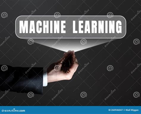 Text Sign Showing Machine Learning Concept Meaning The Concept That A
