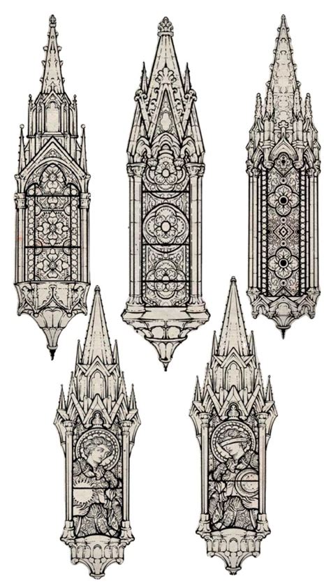 Gothic Architecture Tattoos