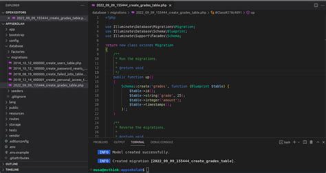 Tutorial Laravel CRUD App Sekolah Muhidin