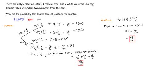 Standard IGCSE Probability Question Sumant S Page Of Math