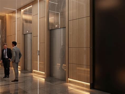 Elevator Lobby Design On Behance