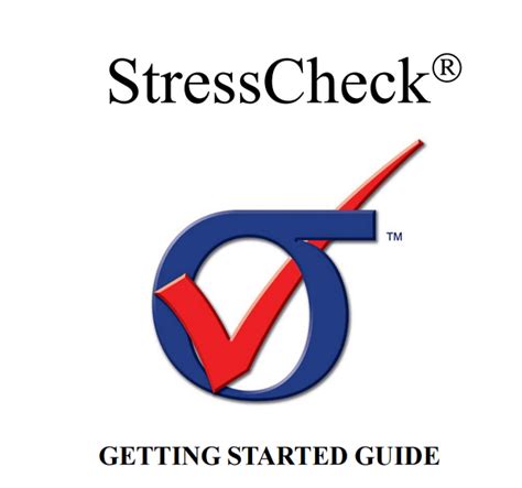 Stresscheck Tutorial Getting Started Guide Esrd