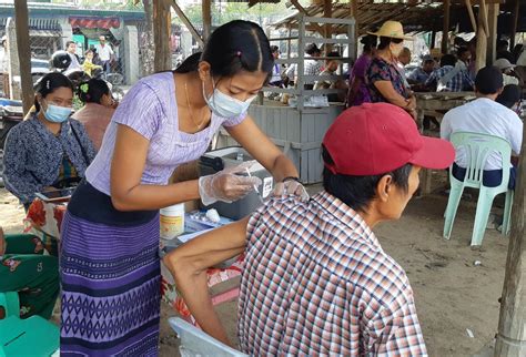 ဝမ်းတွင်းမြို့နယ်တွင်ပြည်သူ ၁၁၀၆ ဦးအား ကိုဗစ် ၁၉ ရောဂါ ကာကွယ်ဆေးများ ဆက
