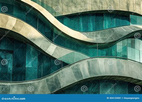 Abstract Patterns Formed By Urban Infrastructure And Architecture Stock Illustration