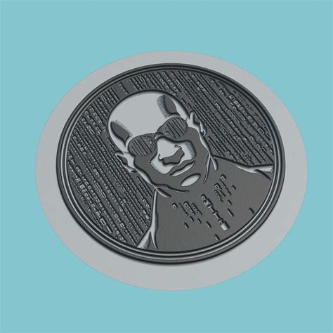 3d File The Matrix Movie Medallion The Matrix 3d Model Stl Obj 🎬 ・model
