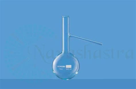 Borosil Distillation Flask With Side Arm For Chemical Laboratory 500