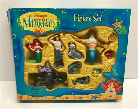 Mattel Disney The Little Mermaid Figure Set No 65920 New In Open