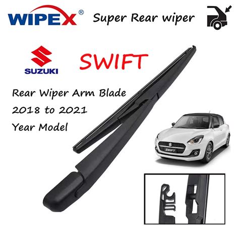 Original Suzuki Swift Rear Wiper Armblade Set For 2018 To 2022 Sx4