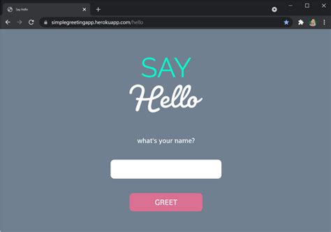 GitHub MariyaSha GreetingApp FLASK A Simple Greeting App Built With Flask