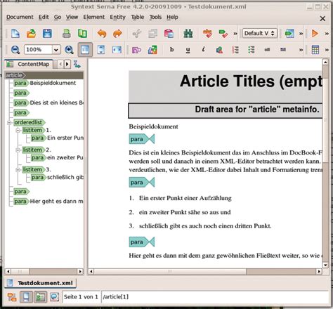 Technische Dokumentation Mit Docbook Und Zpub Erstellen