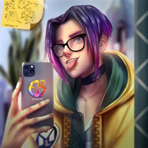 Claire On Hiatus On Instagram Ling Mirror Selfie And Wanwans Sticky Note Doodle