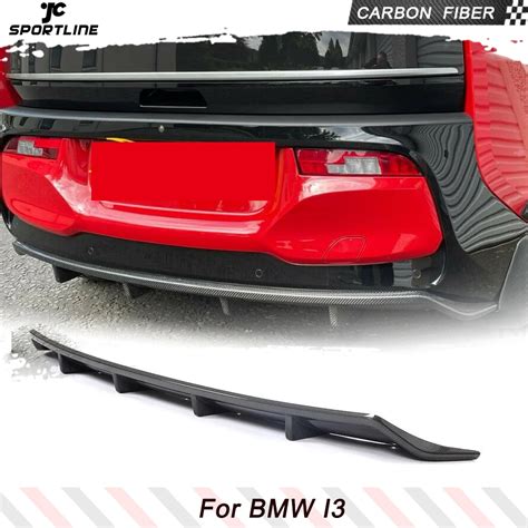 자동차 리어 범퍼 디퓨저 Bmw I3 I01 2018 2020 탄소 섬유 립 친 스포일러 에이프런 Aliexpress