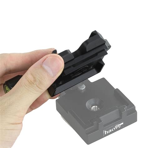 Haoge Quick Release Qr Clamp Adapter Convertor For Manfrotto Rc2 Syst Haoge Photography Accessory