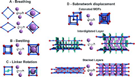 Classification Of Different Flexibility Modes Of Mofs One Class Is