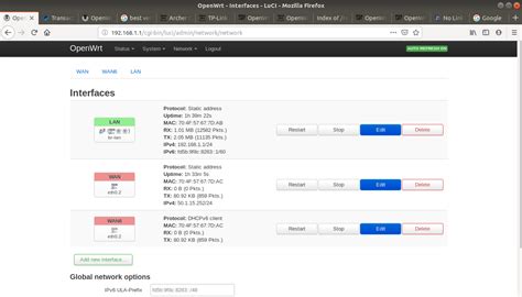 Connectivity No Link On WAN Port For TP Link Archer C AC V Running OpenWRT
