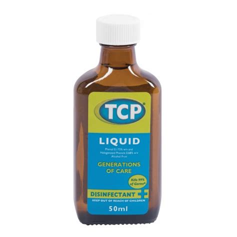 Tcp Liquid Disinfectant Original 50ml Omninela Medical — Omninela