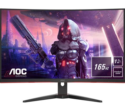 AOC C32G2AE BK Full HD 31 5 Curved LED Gaming Monitor Black Fast Delivery Currysie