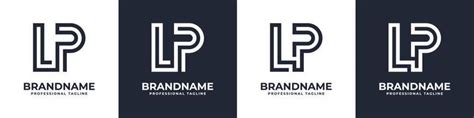 Lp Monogram Vector Art Icons And Graphics For Free Download