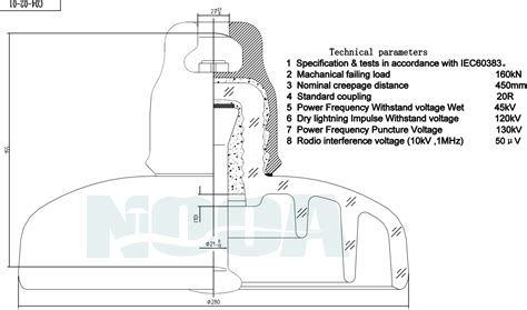 Drawings Nooa Electric Glass Insulators