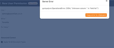 How To Resolve This Server Error And What Is This Meaning Frappe Forum