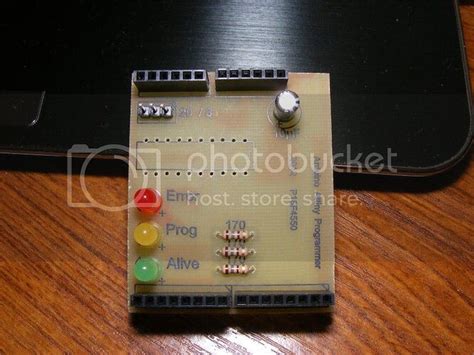 Attiny Shield Goodbye Jumper Wires Showcase Arduino Forum