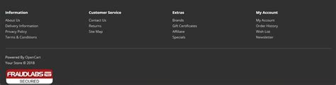 how to add fraudlabs pro secured seal on opencart platform fraudlabs pro articles and tutorials