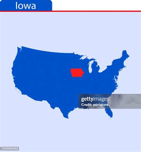 Iowa Map High Res Vector Graphic Getty Images