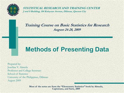 ELEMENTARY STATISTICS ALMEDA PDF