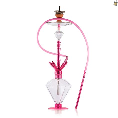 Buy R2 Diamond 4 Pipe Hookah With Led Light Pink Dejavuu Shishas