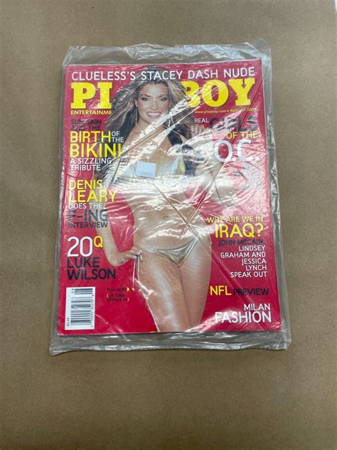 Stacey Dash Playboy Magazine August 2006 New 4737015285