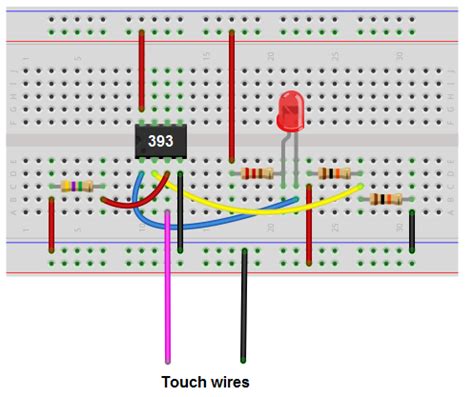How To Build A Touch Sensor Circuit With A Voltage Comparator Chip