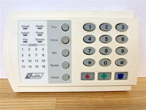 Ge Networx Caddx Controls Nx 124a 8 Zone Led Keypad Home Security System For Sale Online Ebay