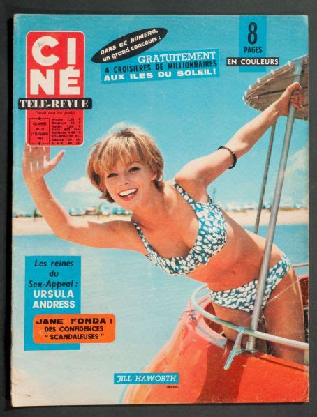 Jill Haworth Cine Tele Revue Magazine 23 September 1965 Cover Photo