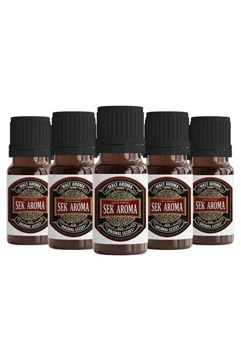 Sek Aroma 5 Adet Tek Kullanımlık Red Malt Kiti Red Malt Aroması