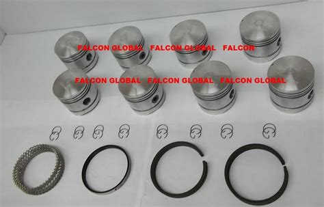 Sealed Power Cast Pistons8rings Set Ford Mercury 239 Flathead V8 1939