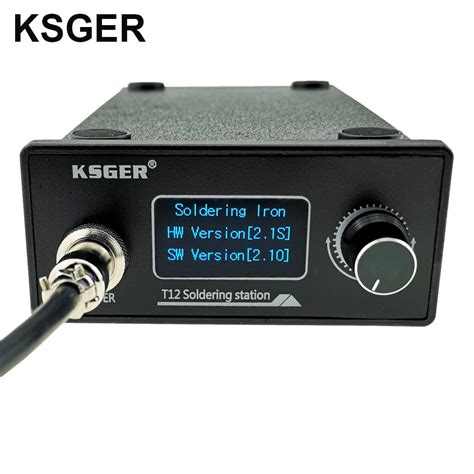 Ksger T12 Soldering Station Stm32 V2 1s Oled Diy 907 Handle Electric Tools Temperature