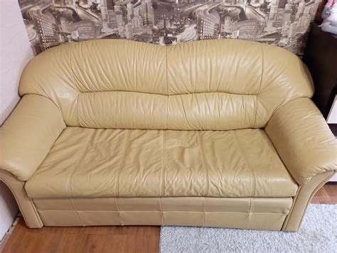 Продам кожаний диван — ціна 12000 грн у каталозі Ліжка Купити товари для дому та побуту за