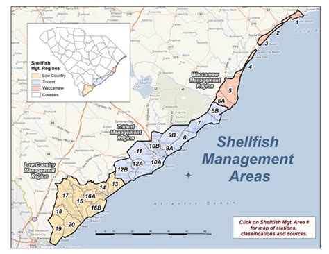 Shellfish Harvesting South Carolina Department Of Environmental Services