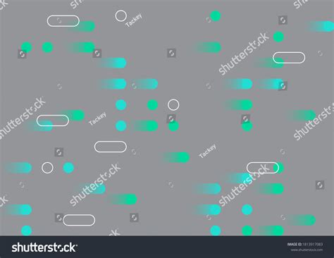 Digital Morse Code Background Digital Dot Stock Vector Royalty Free